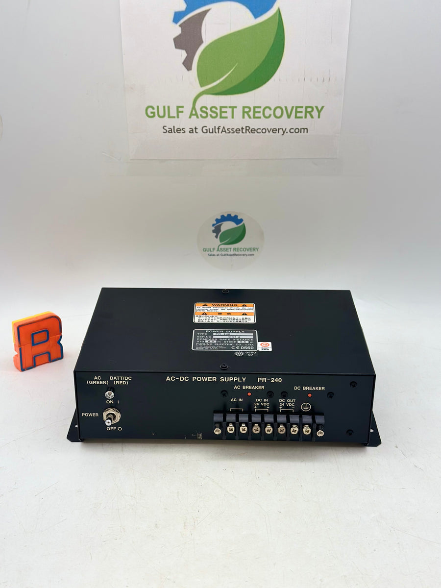 Furuno PR-240 AC-DC Power Supply Unit (Used) – Gulf Asset Recovery