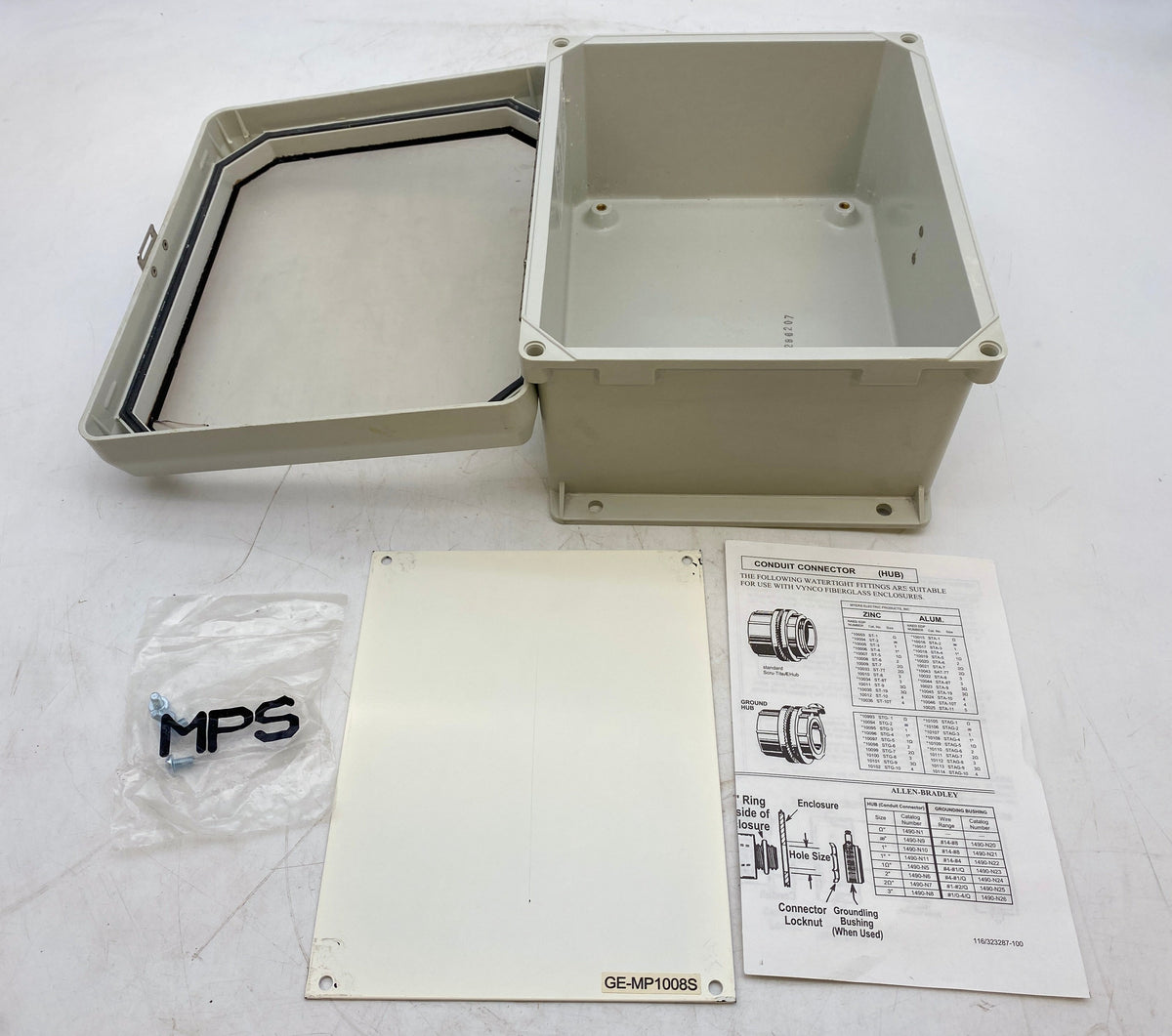 GE CVJ1008HWPL Control Panel Encl TP 3,3R 4.4X,12,13 (Open Box) – Gulf Asset Recovery