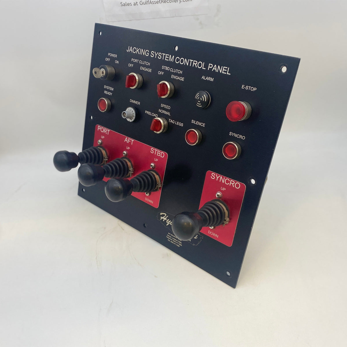 Hydraquip Jacking System Control Panel (Used) – Gulf Asset Recovery