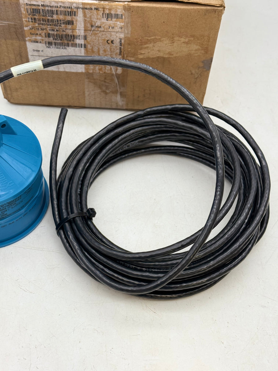 Siemens 7ML11180CA30 XPS-15 Milltronics Ultrasonic Transducer (Open Bo ...