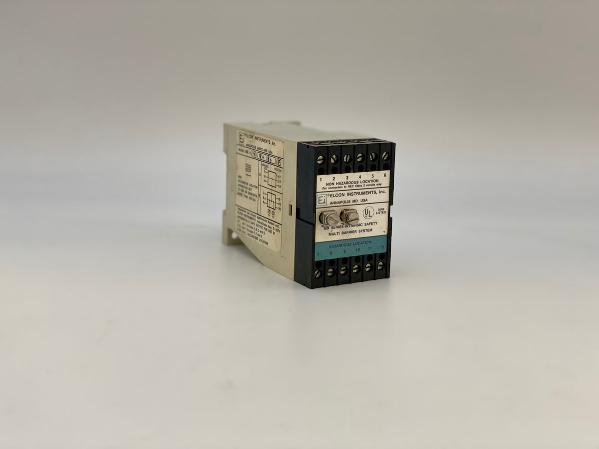 Elcon Instruments MB4/4/18+18+/F Intrinsic Safety Multi Barrier System ...