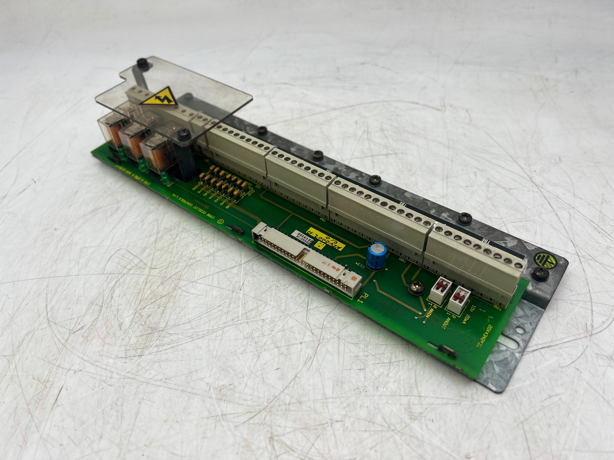 Alstom MVC3002-4001 MV3000 DELTA I/O Panel w/ Ribbon Cable (Used ...