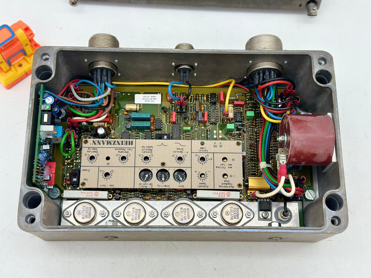 Heinzmann KG30-04 Analog Speed Governor Control Unit (Used) – Gulf ...