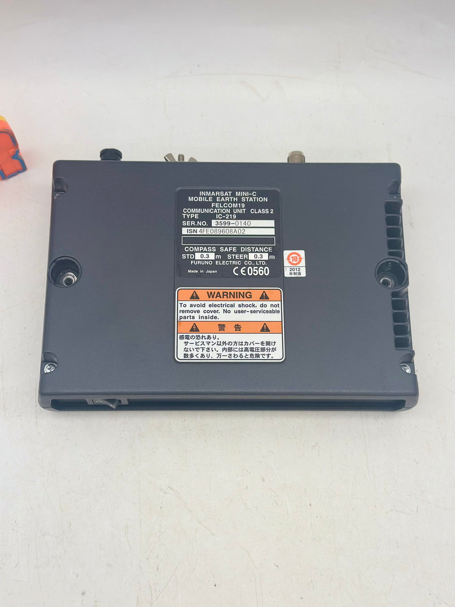 Furuno IC-219 Inmarsat Mini-C Mobile Earth Station Felcom-19 (Used ...