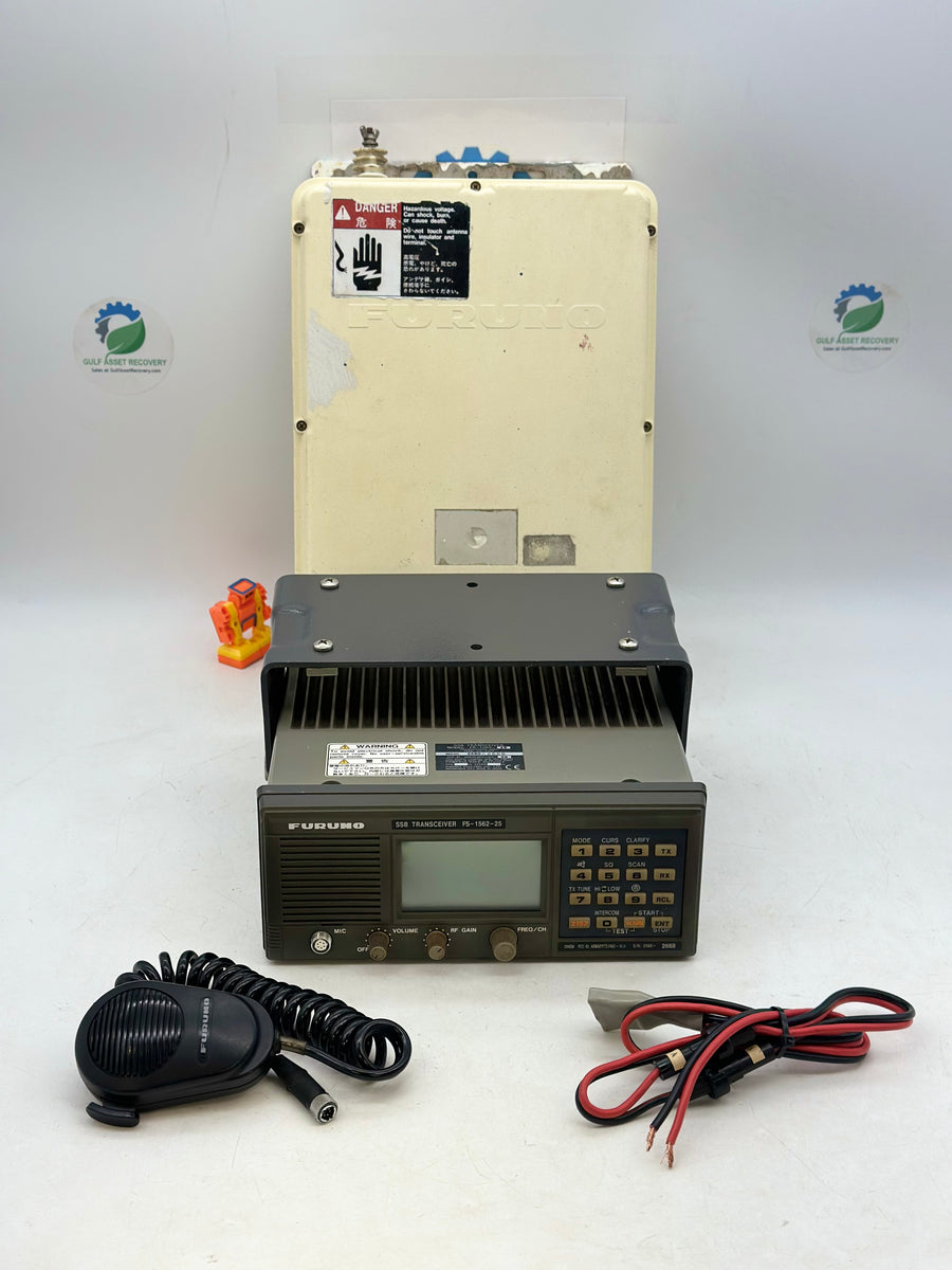 Furuno FS-1562-25 Control Unit w/ Mic Brkt Pwr Cord, AT-1560-25 Couple ...
