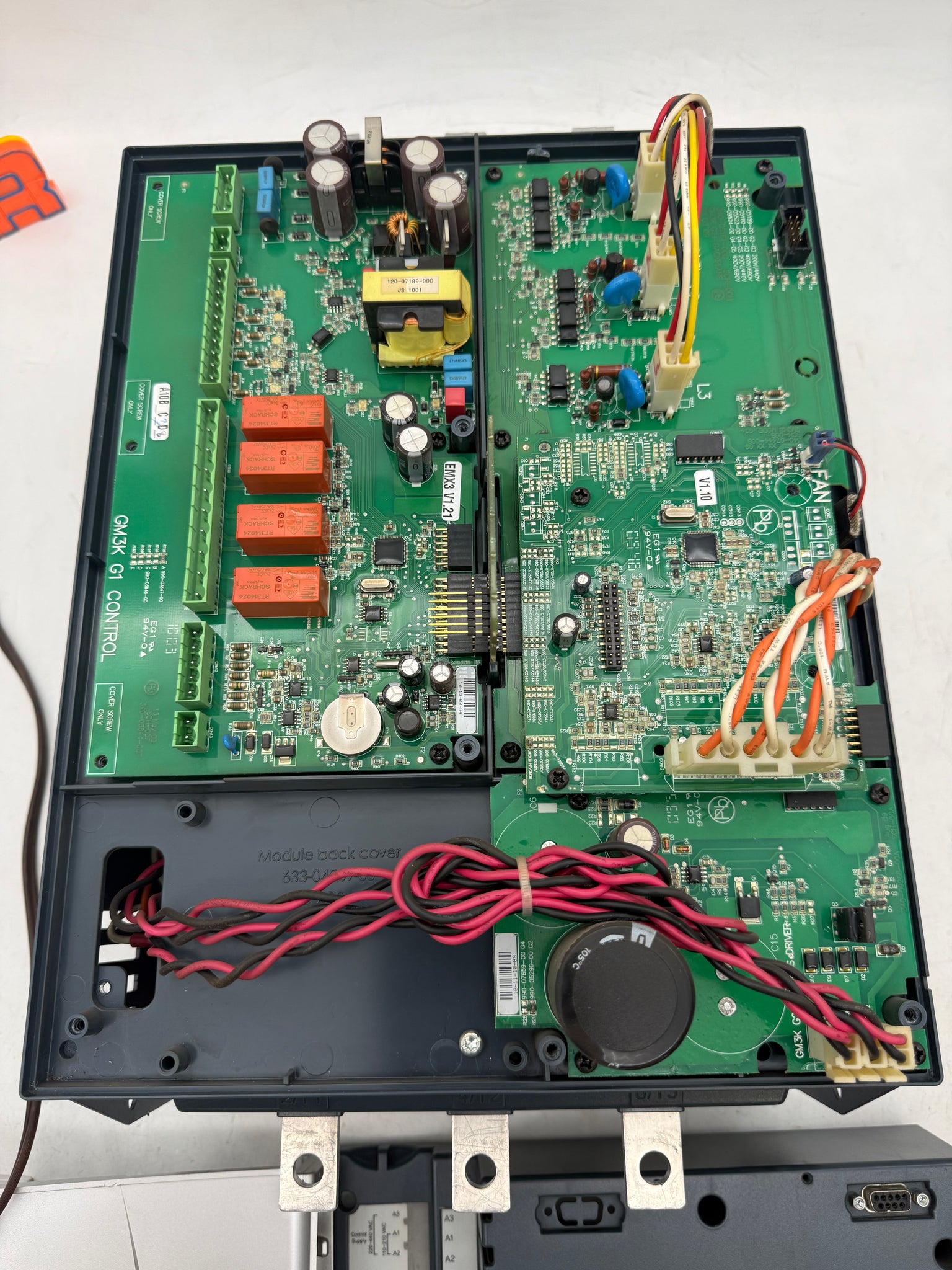 AuCom EMX3-0200B-V4-C1-H EMX3 Soft Starter, 189A w/ Keypad (Used) – Gulf Asset Recovery