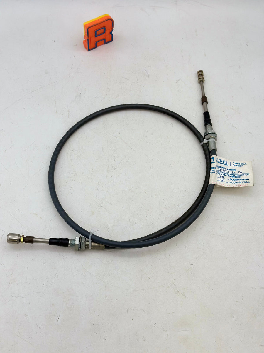 Tuthill 173VTT-1-30 / 50" Push/Pull Cable for Vacuum Contactor, 80/120 ...