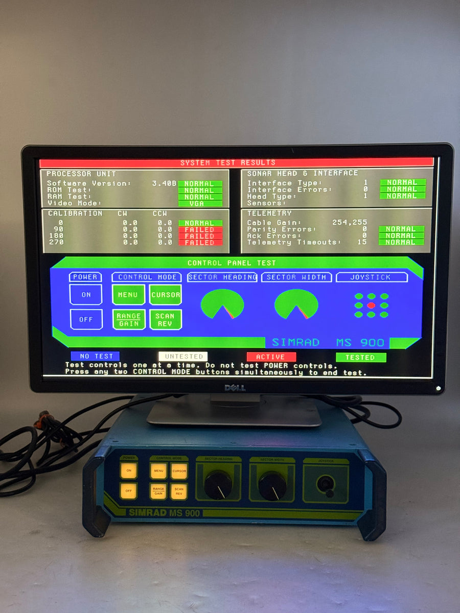 Simrad Mesotech 900-10030000 MS900 Scanning Sonar Process Unit w/ Pwr ...