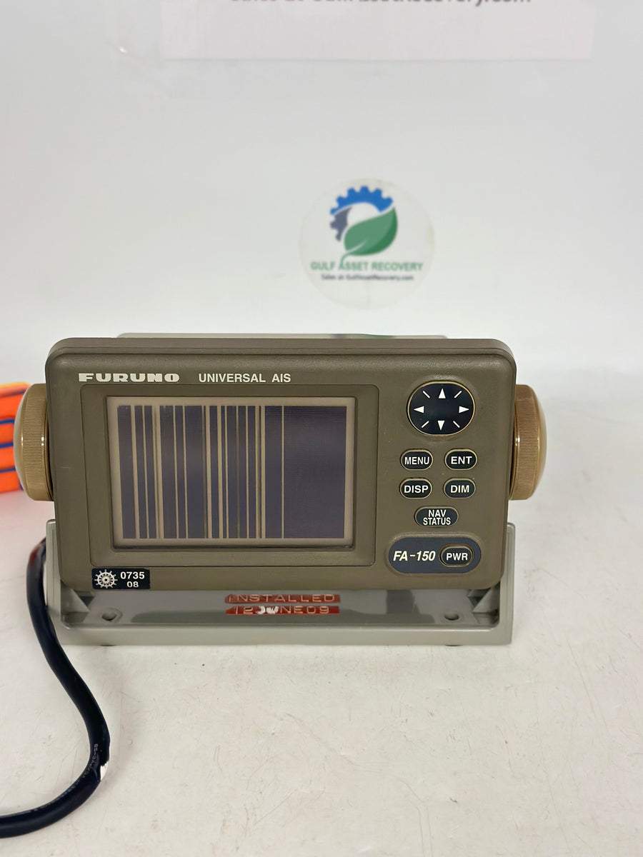 Furuno FA-1502 Monitor Unit for FA-150 Universal AIS w/ Bracket Pwr Co ...