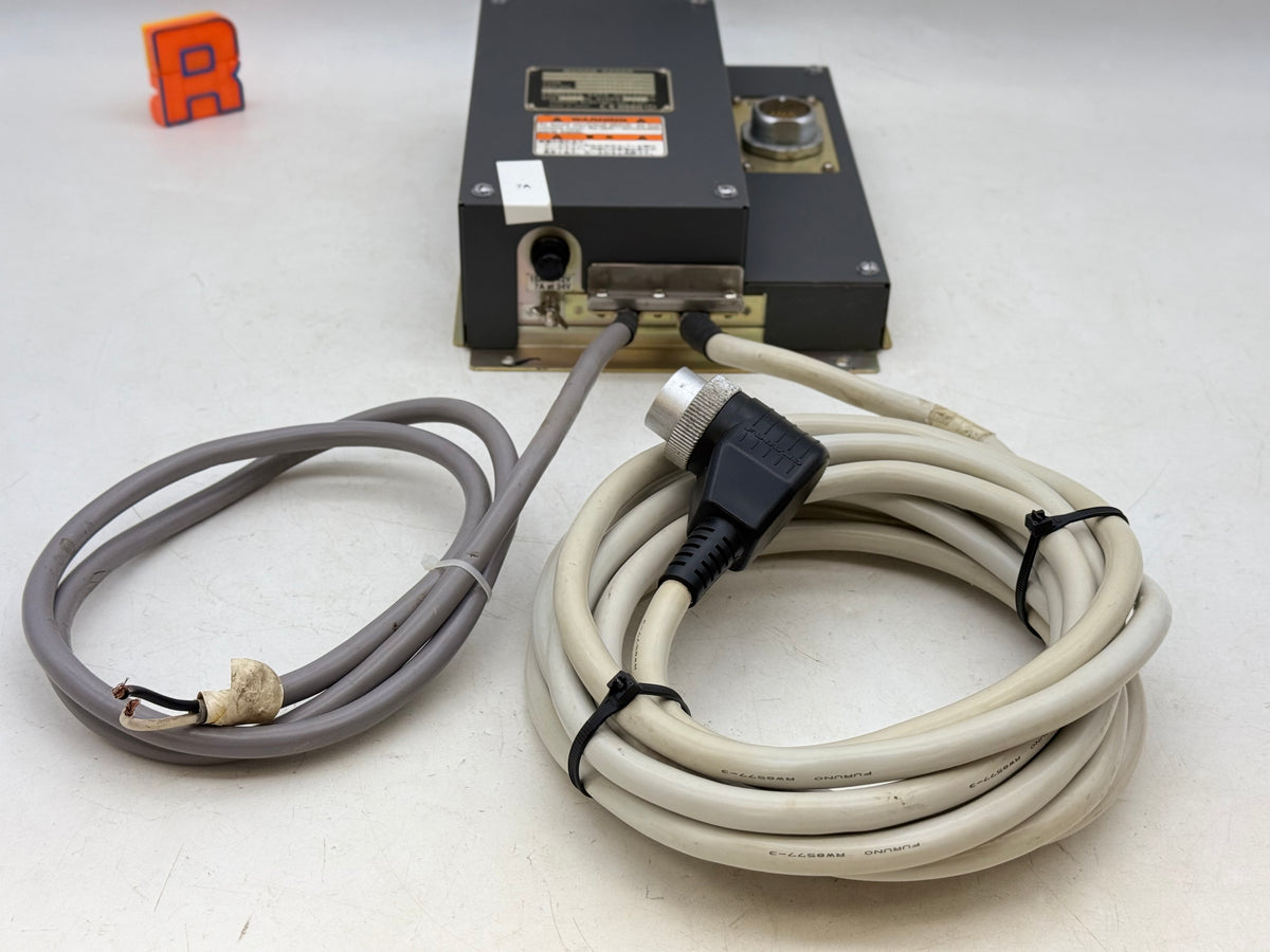Furuno PSU-005 Marine Radar Power Supply w/ Pictured Cables (Used ...