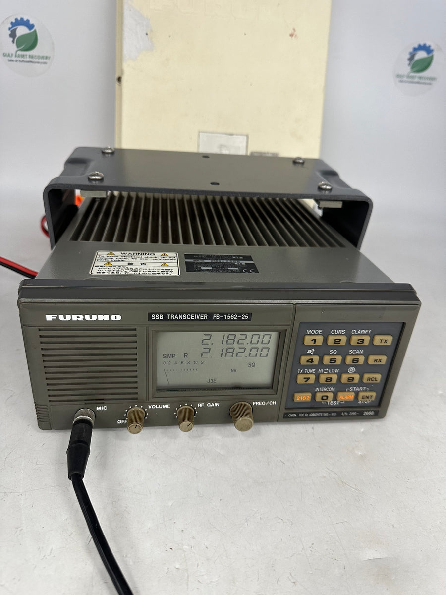 Furuno FS-1562-25 Control Unit w/ Mic Brkt Pwr Cord, AT-1560-25 Couple ...