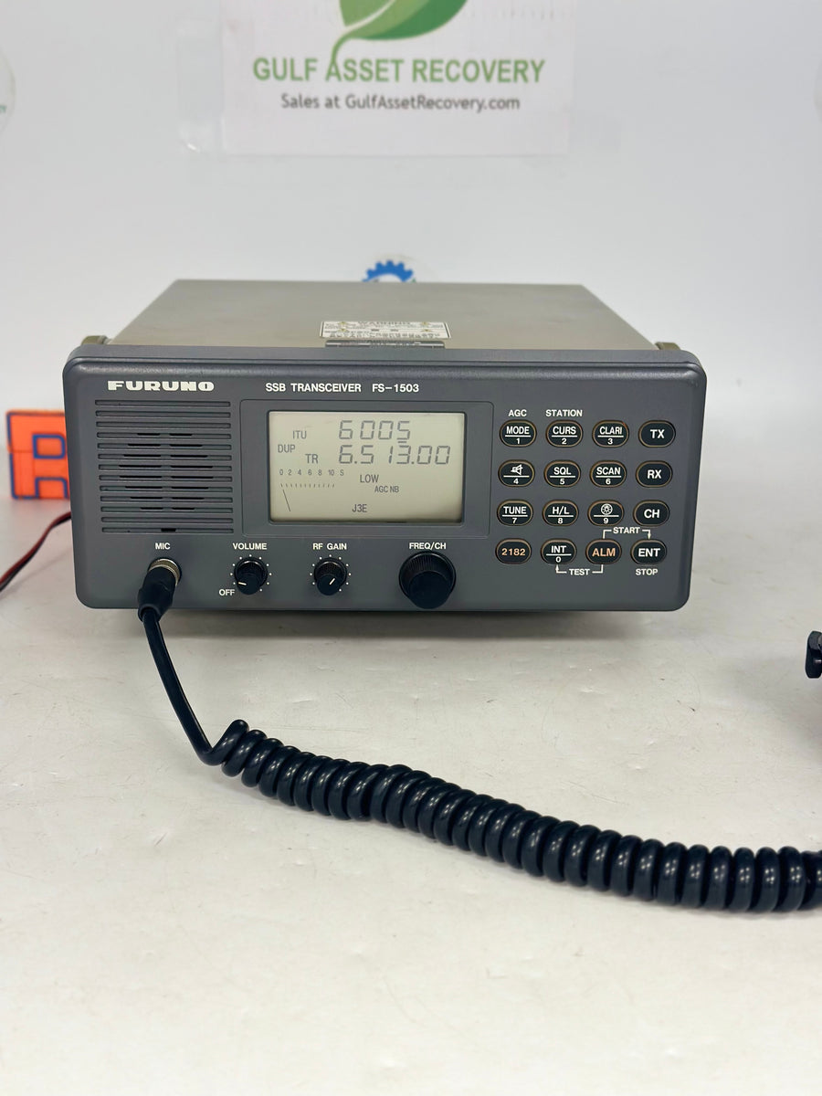 Furuno FS-1503 SSB Transceiver Unit w/ Bracket, Hand Mic (Used) – Gulf ...