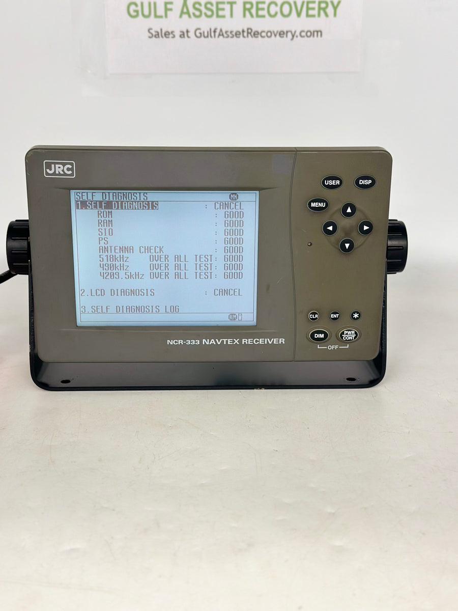 JRC NCR-333 Navtex Receiver w/ Mounting Bracket (Used) – Gulf Asset ...