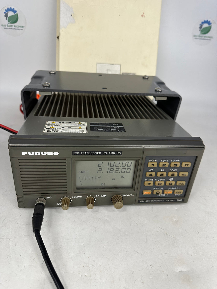 Furuno FS-1562-25 Control Unit w/ Mic Brkt Pwr Cord, AT-1560-25 Couple ...