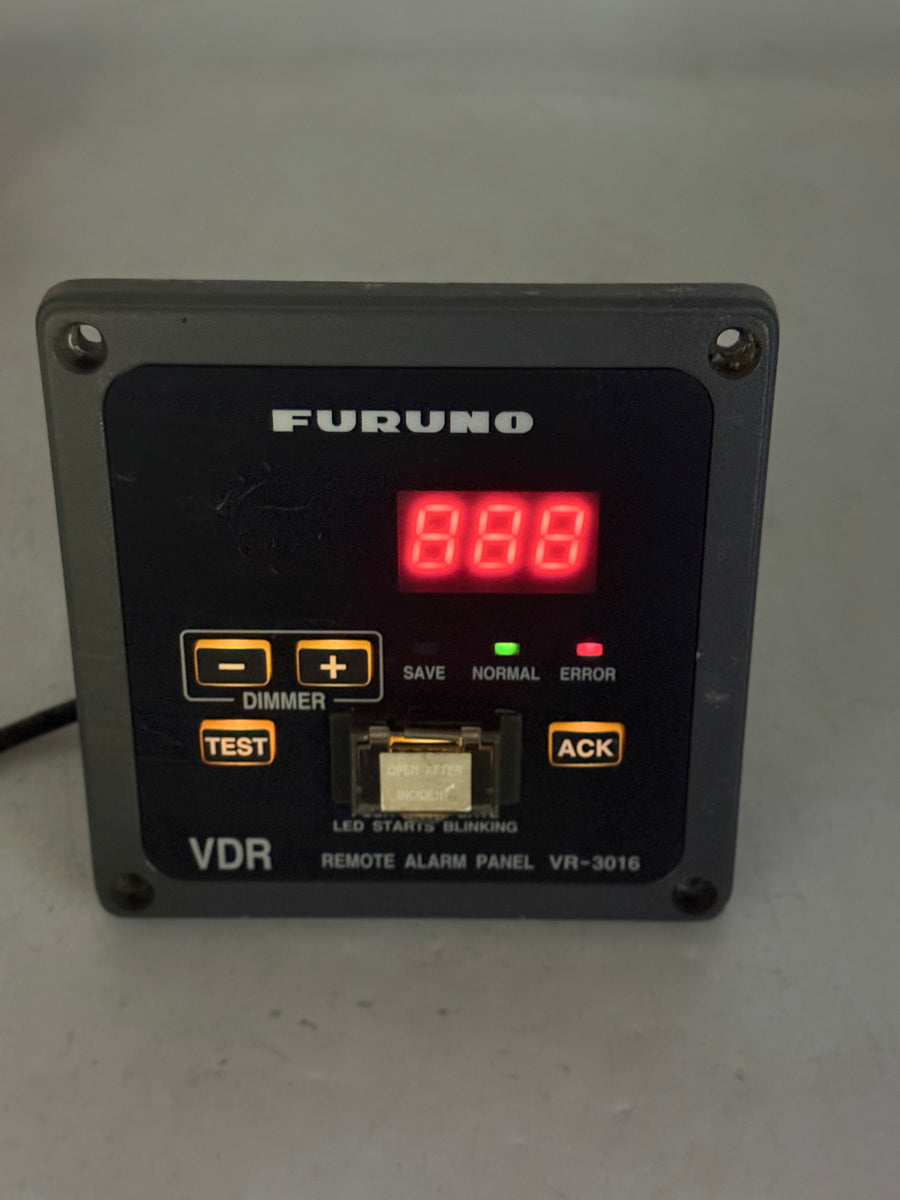 Furuno VR-3016 VDR Remote Alarm Panel (Used) – Gulf Asset Recovery