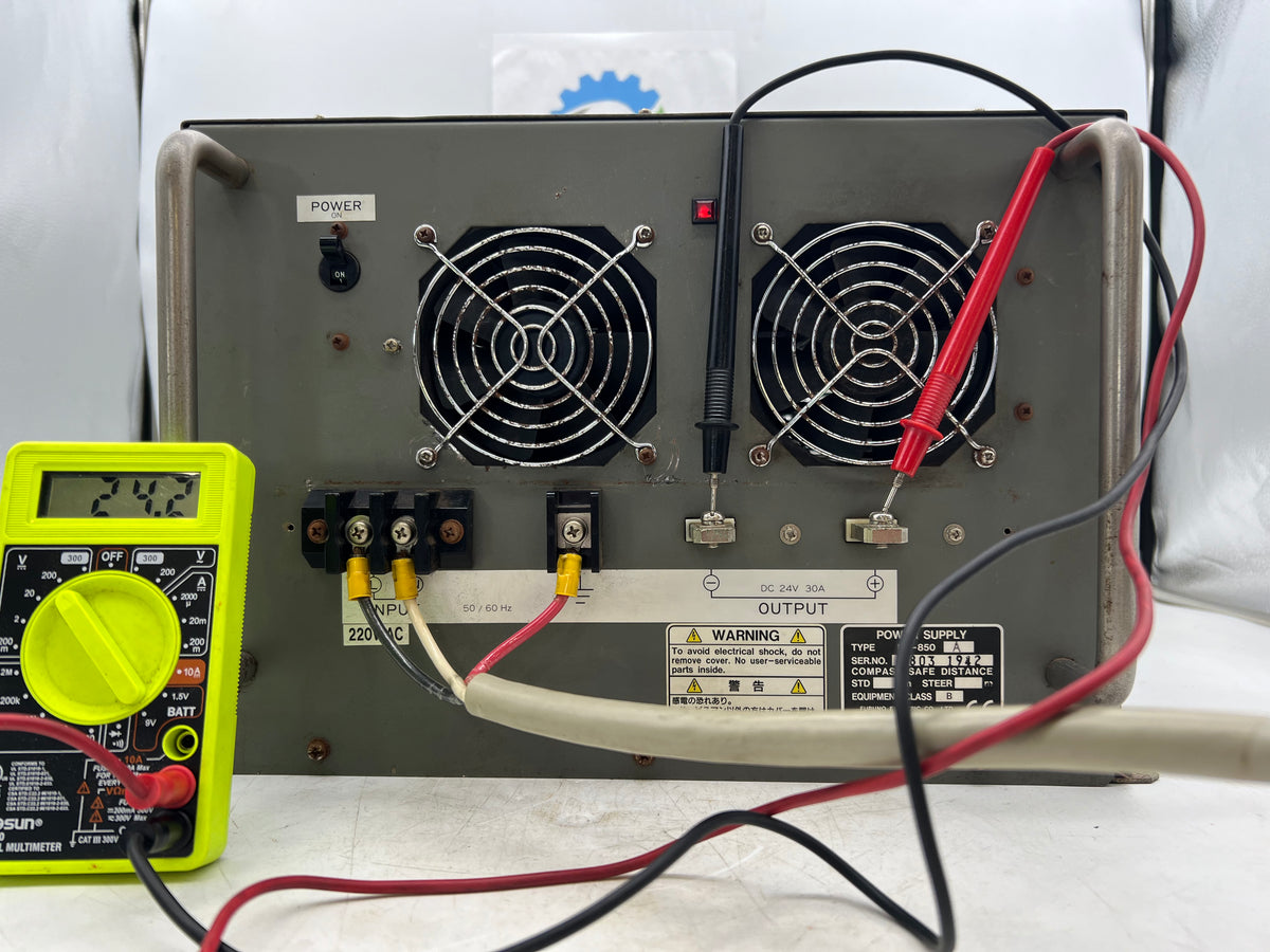 Furuno PR-850A AC-DC Power Supply, In: 110/(220)VAC, Out: 24VDC 30A (U ...