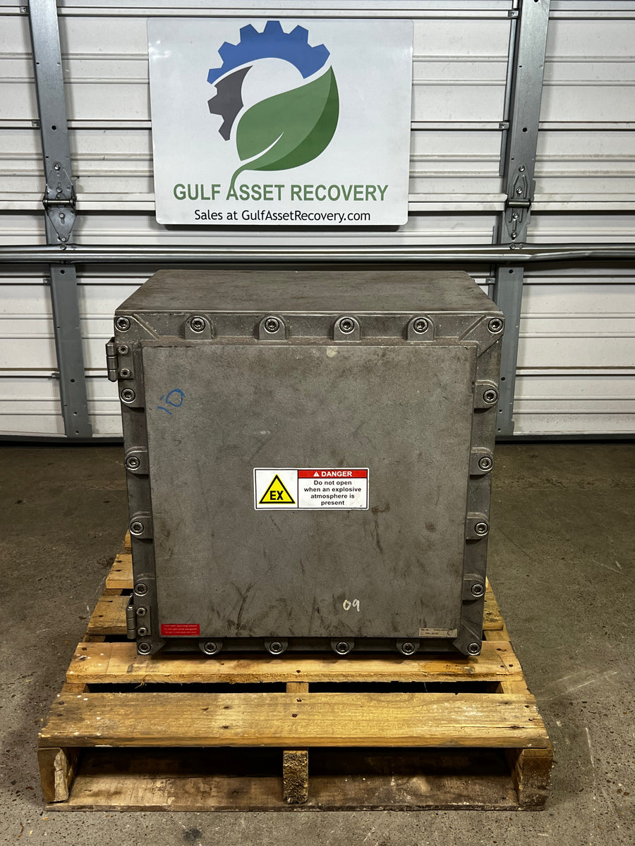 Stahl 169151 Ser. 8264 Explosion Proof Enclosure 19"L x 19"W x 13.5"H ...