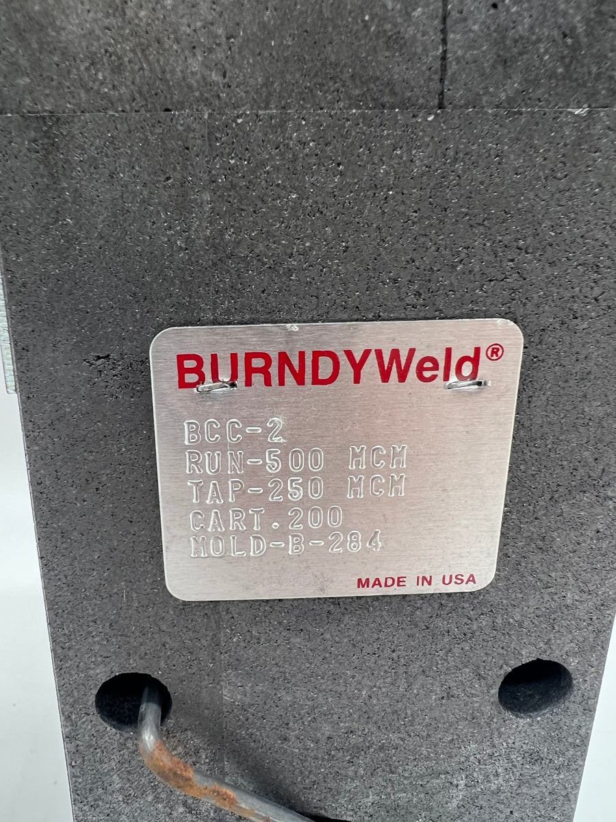 Burndy-BURNDYWeld 10047441 B-284 Exothermic Grounding Mold (Open Box ...