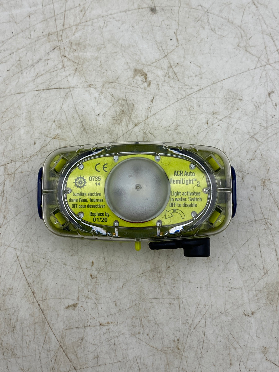 ACR HL8-10 HemiLight-2 Survivor Light, Water Activated LED Light *Lot ...