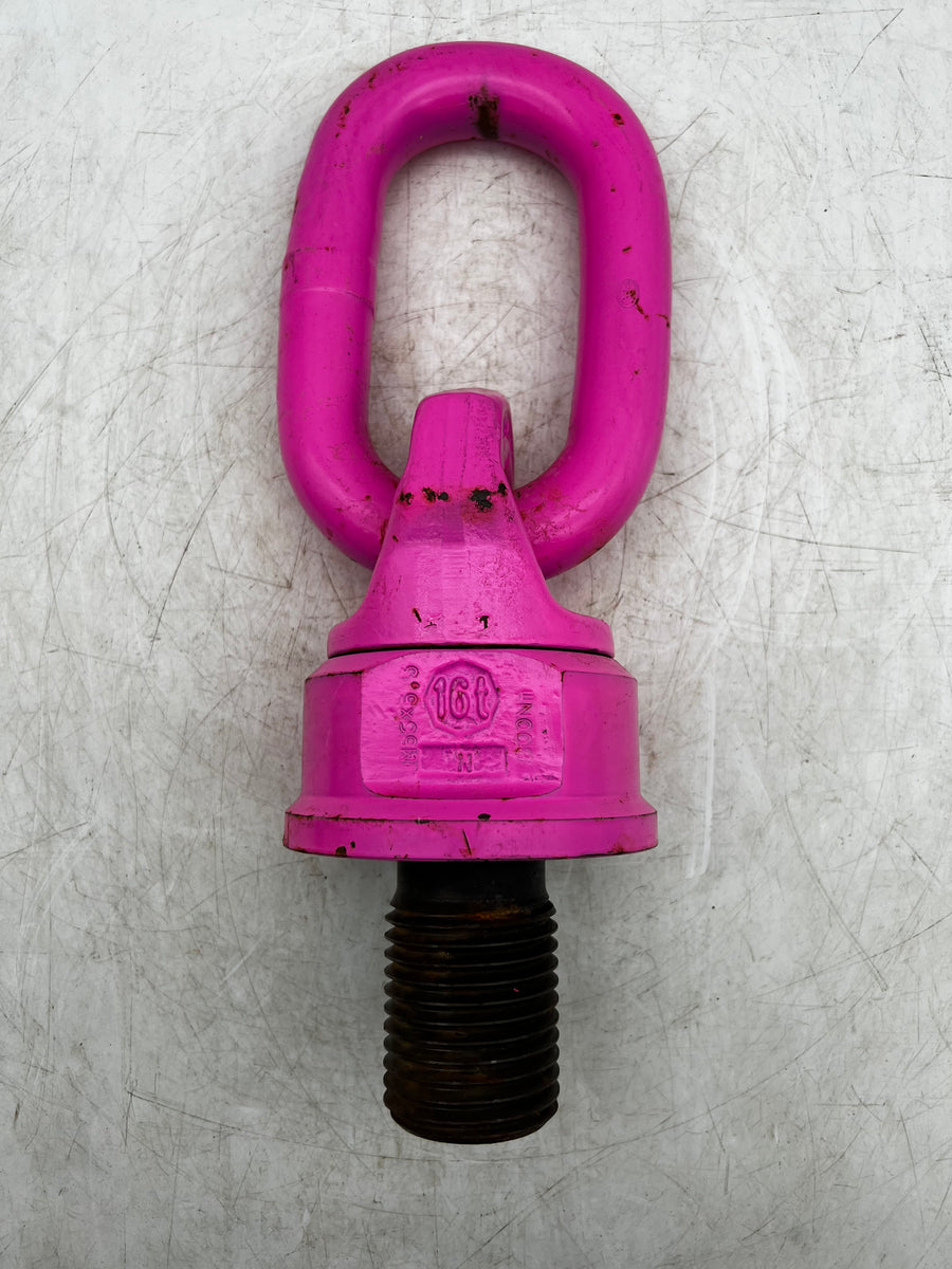 RUD Chain 7999004 VWBG Hoist Load Ring, 16 Tons, M56 x 5.5, 1-1/4" Bai ...