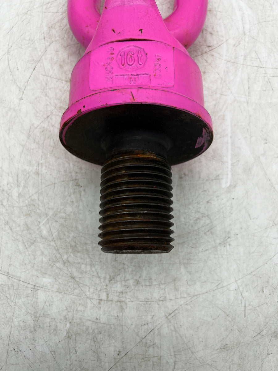 RUD Chain 7999004 VWBG Hoist Load Ring, 16 Tons, M56 x 5.5, 1-1/4" Bai ...