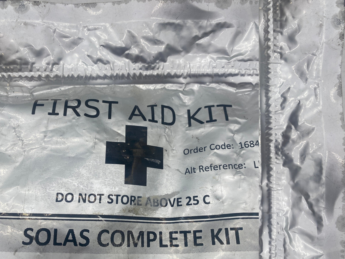 Wells Offshore LFA2LR First Aid Kit, Solas Complete Kit, Exp: 08/2024 ...