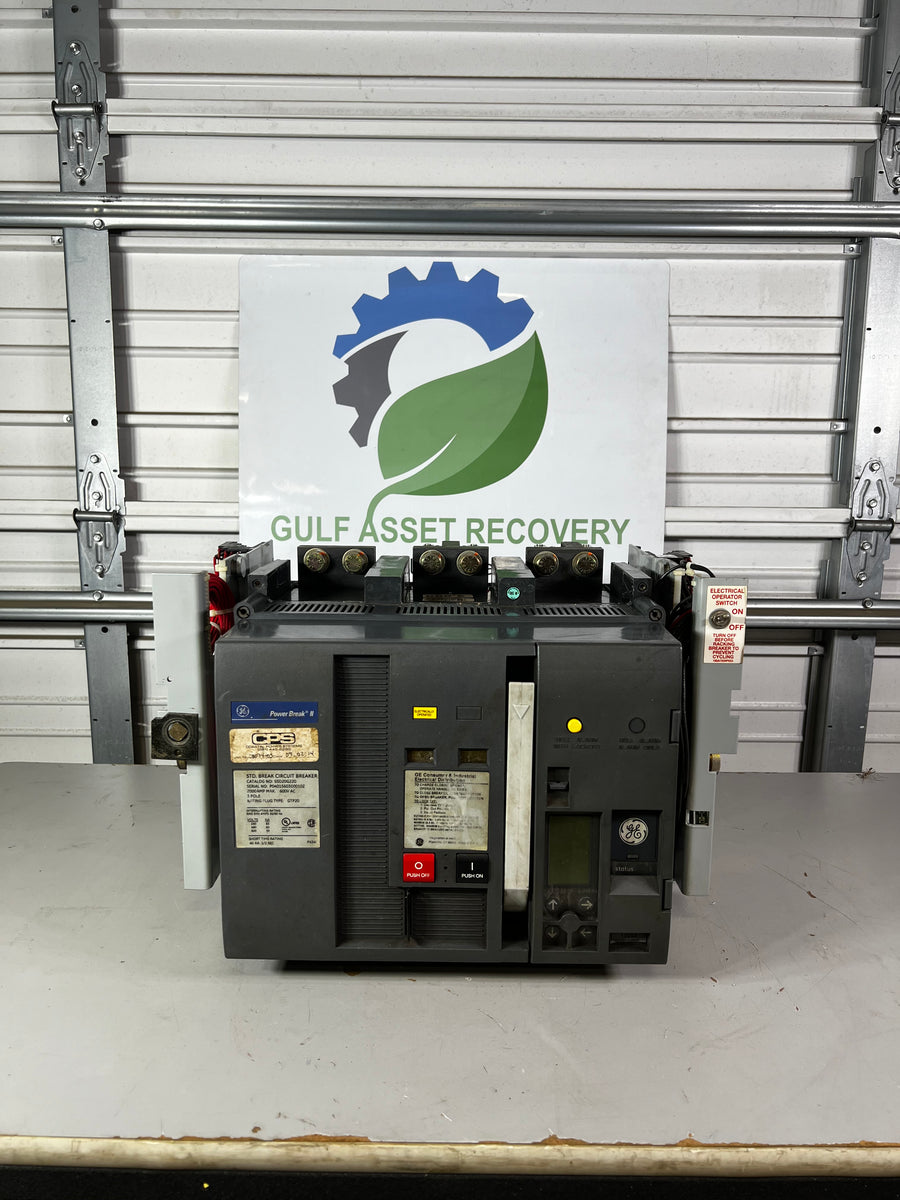 GE SSD20G220 Power Break II STD. Break Circuit Breaker, 2000A Max, 600 ...