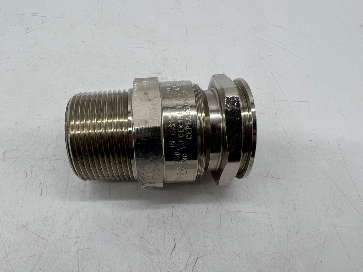 Eaton Capri ADE1N1253NPN Nickel Brass Cable Gland, 1-1/4" NPT *Lot of ...