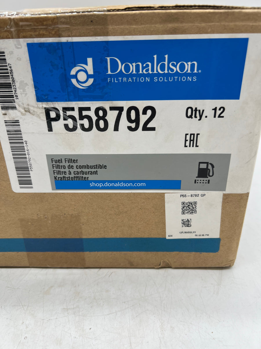 Donaldson P558792 Fuel Filter *Box of (12)* (New) – Gulf Asset Recovery