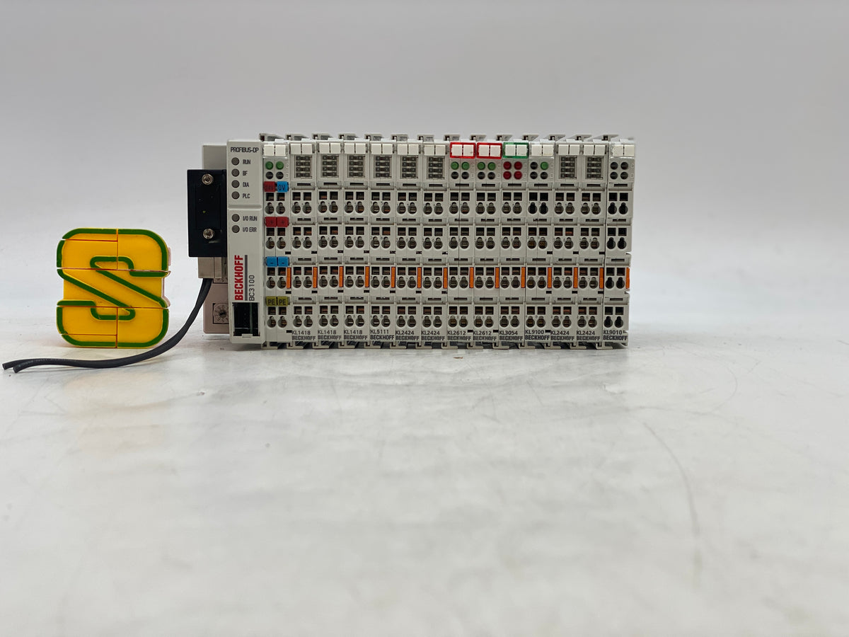 Beckhoff BC3100 Module Bus Terminal Controller PLC Rack (Used) – Gulf ...