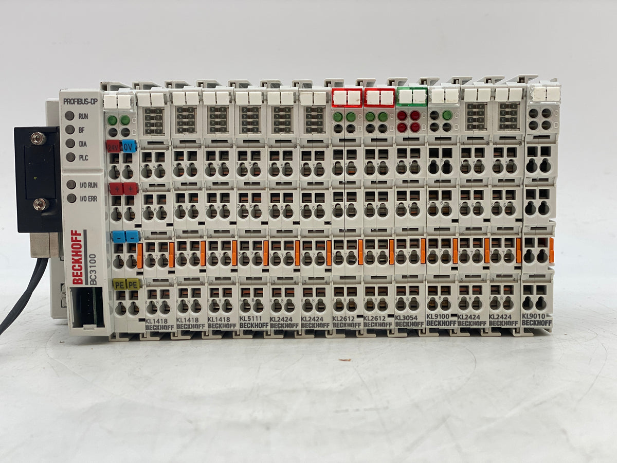Beckhoff BC3100 Module Bus Terminal Controller PLC Rack (Used) – Gulf ...