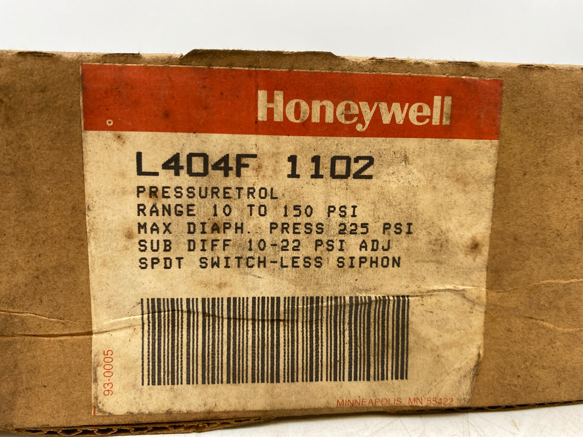 Honeywell L404F1102 Pressuretrol (New) – Gulf Asset Recovery