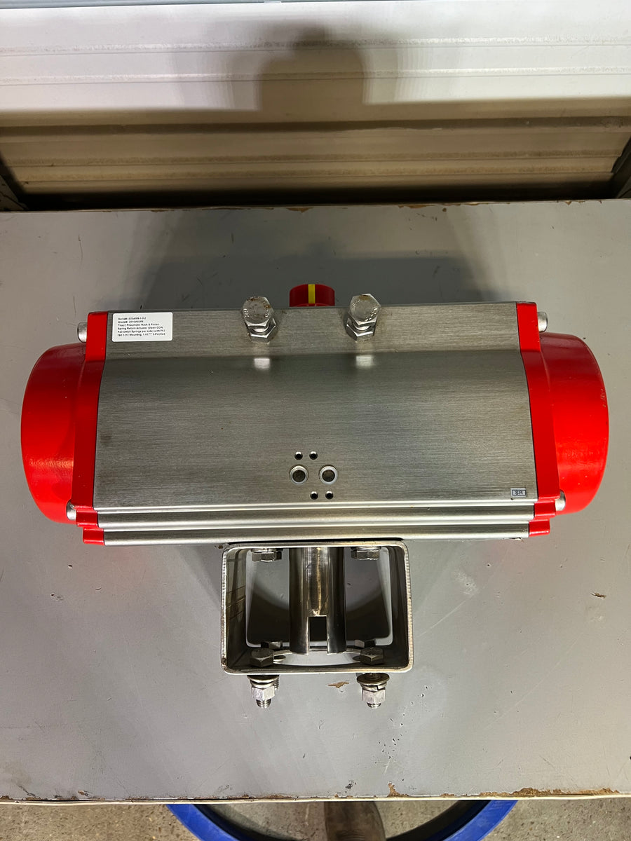 A-T Controls Triac 3R1000SR6 Pneumatic Rack & Pinion Actuator (No Box ...