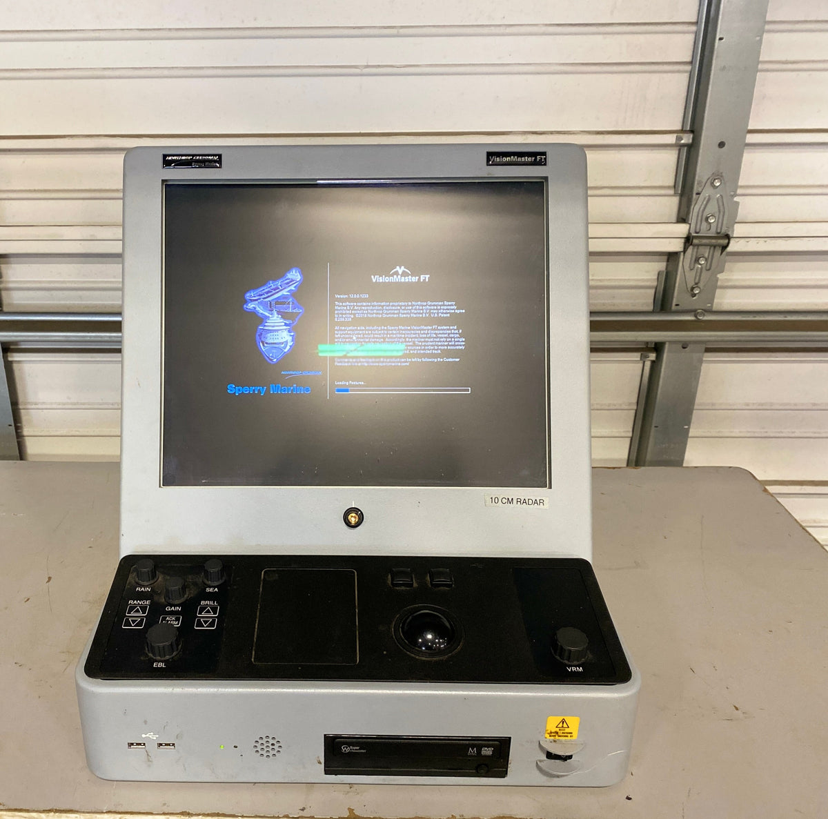Sperry Marine 65920BTAG-14A TT250 VisionMaster FT 19" Radar Display/Pr ...