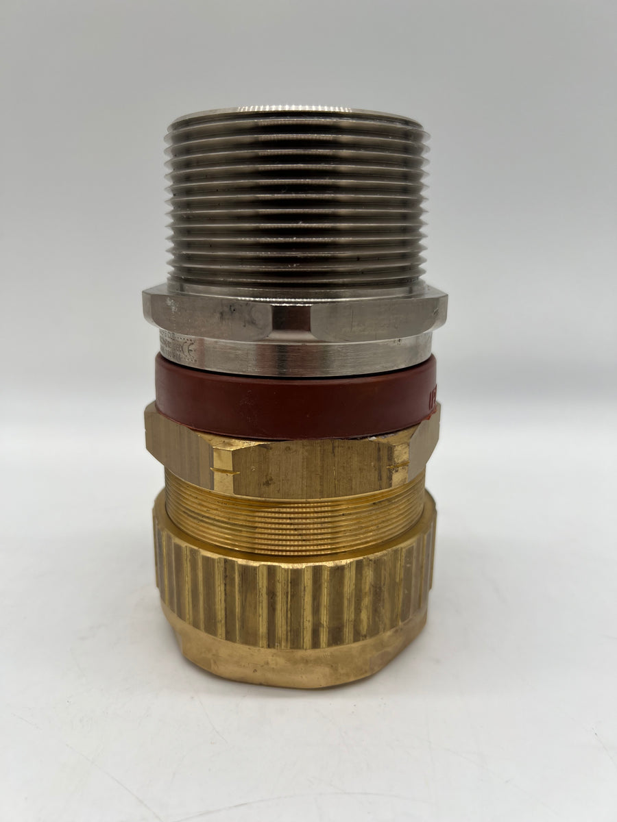 HAWKE Type 753 Cable Gland, Size E, 2-1/2" NPT, Brass (Used) – Gulf ...