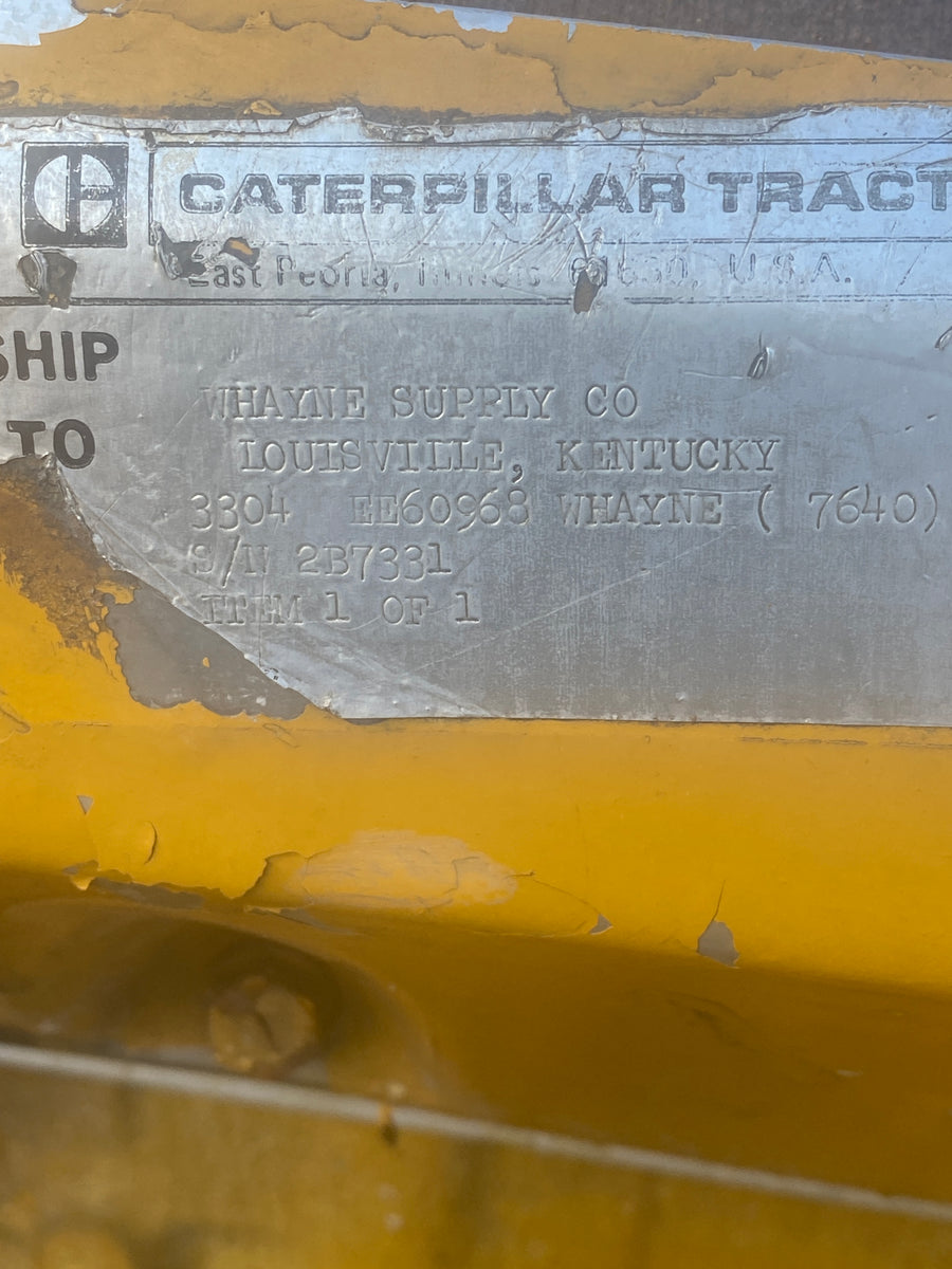 Caterpillar 3304 Marine Emergency Generator Set, Radiator Cooled (Used ...