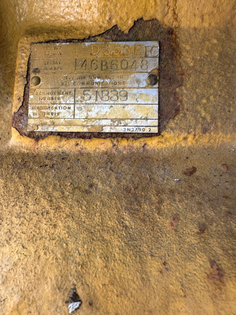 Caterpillar D353 Marine Generator Set, Keel Cooled, 300KW, 60Hz (Used ...