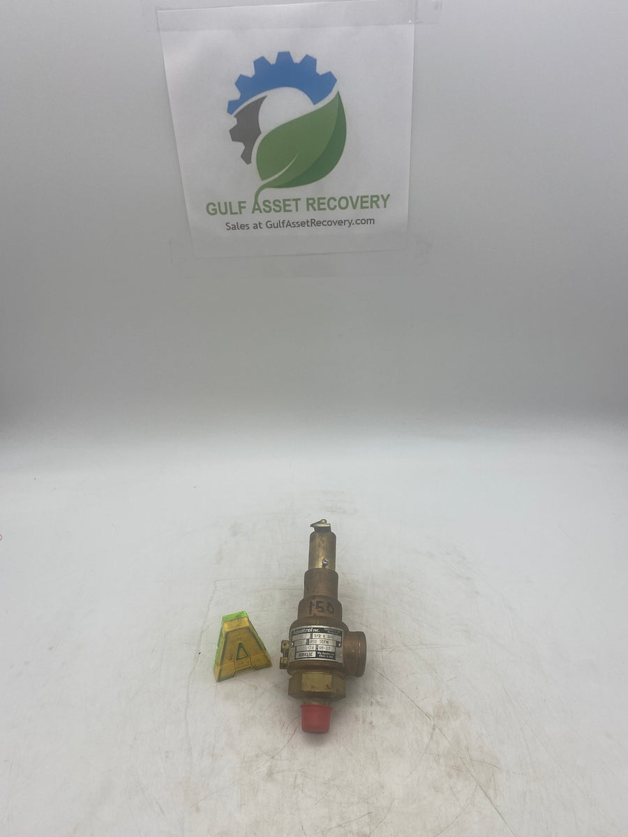 Aquatrol 570DCMK 1/2" X 3/4" Safety Relief Valve 150 PSI (No Box ...