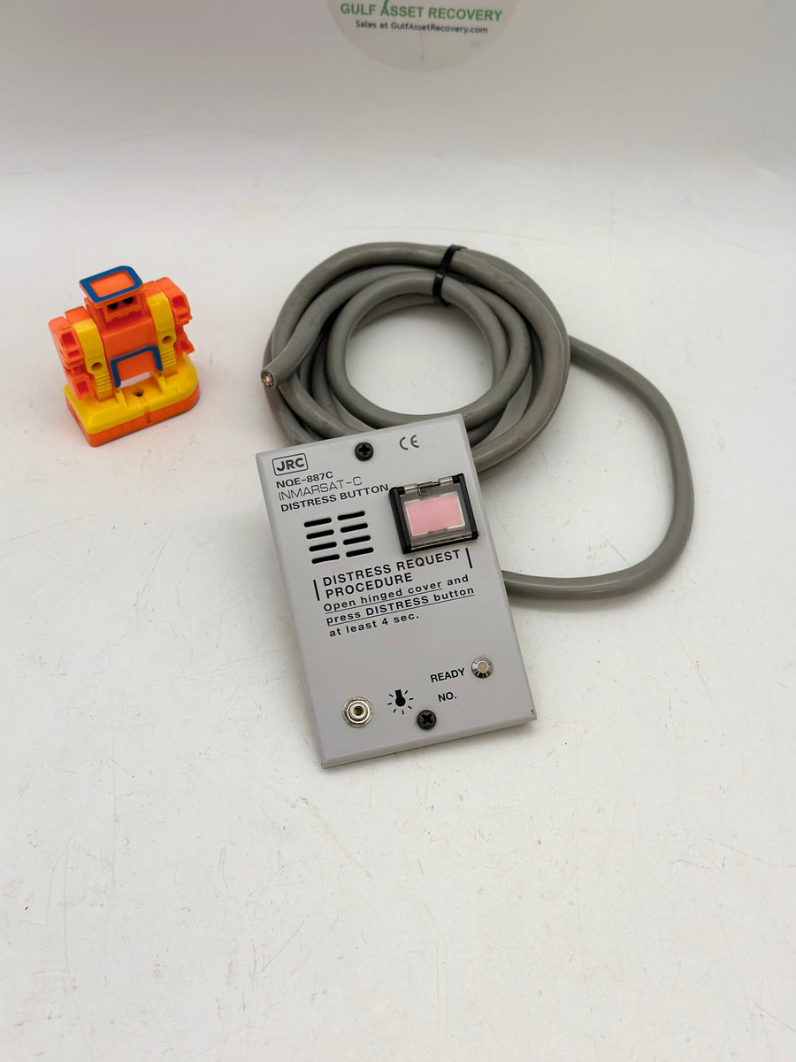 JRC NQE-887C Inmarsat-C Distress Button, Surface Mount (Used) – Gulf ...