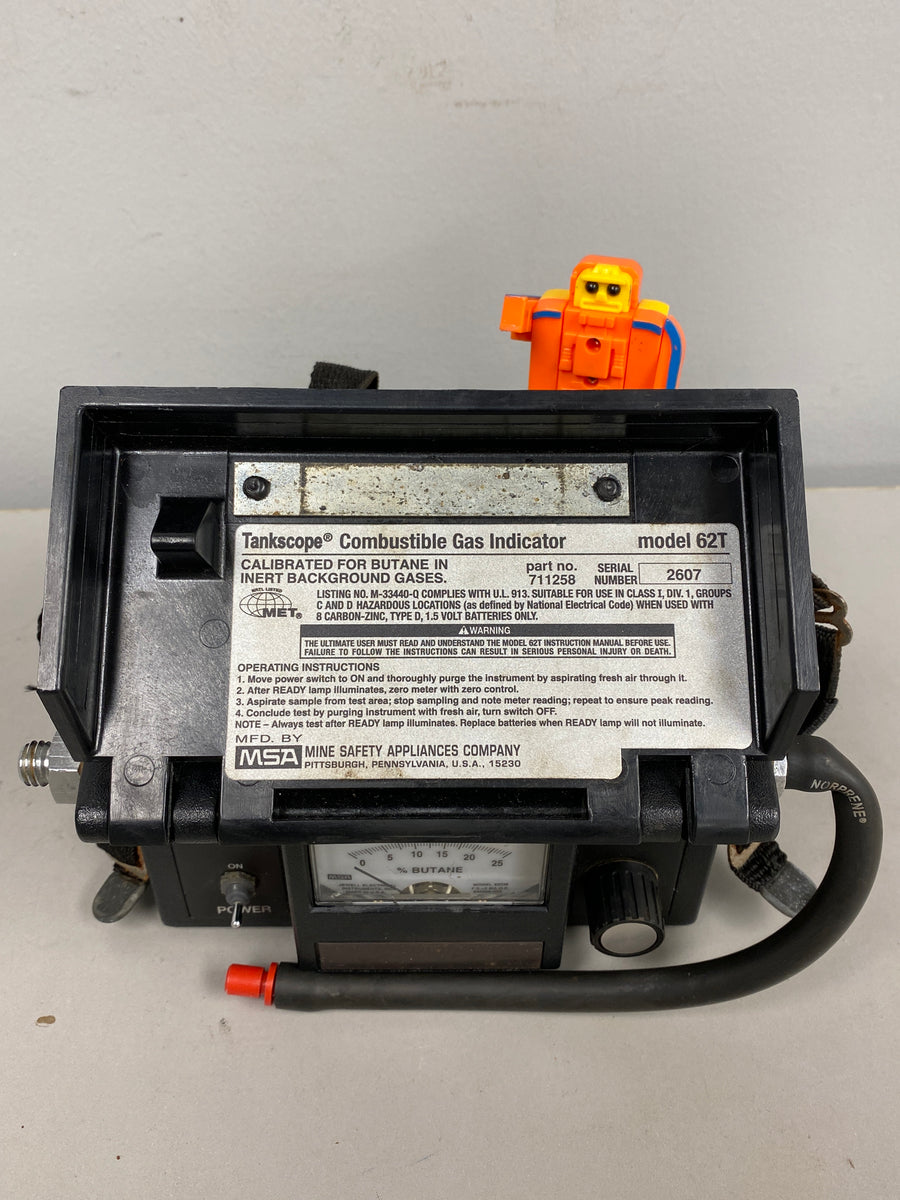 MSA 711258 Tankscope 62T-Combustible Gas Indicator (Used) – Gulf Asset ...