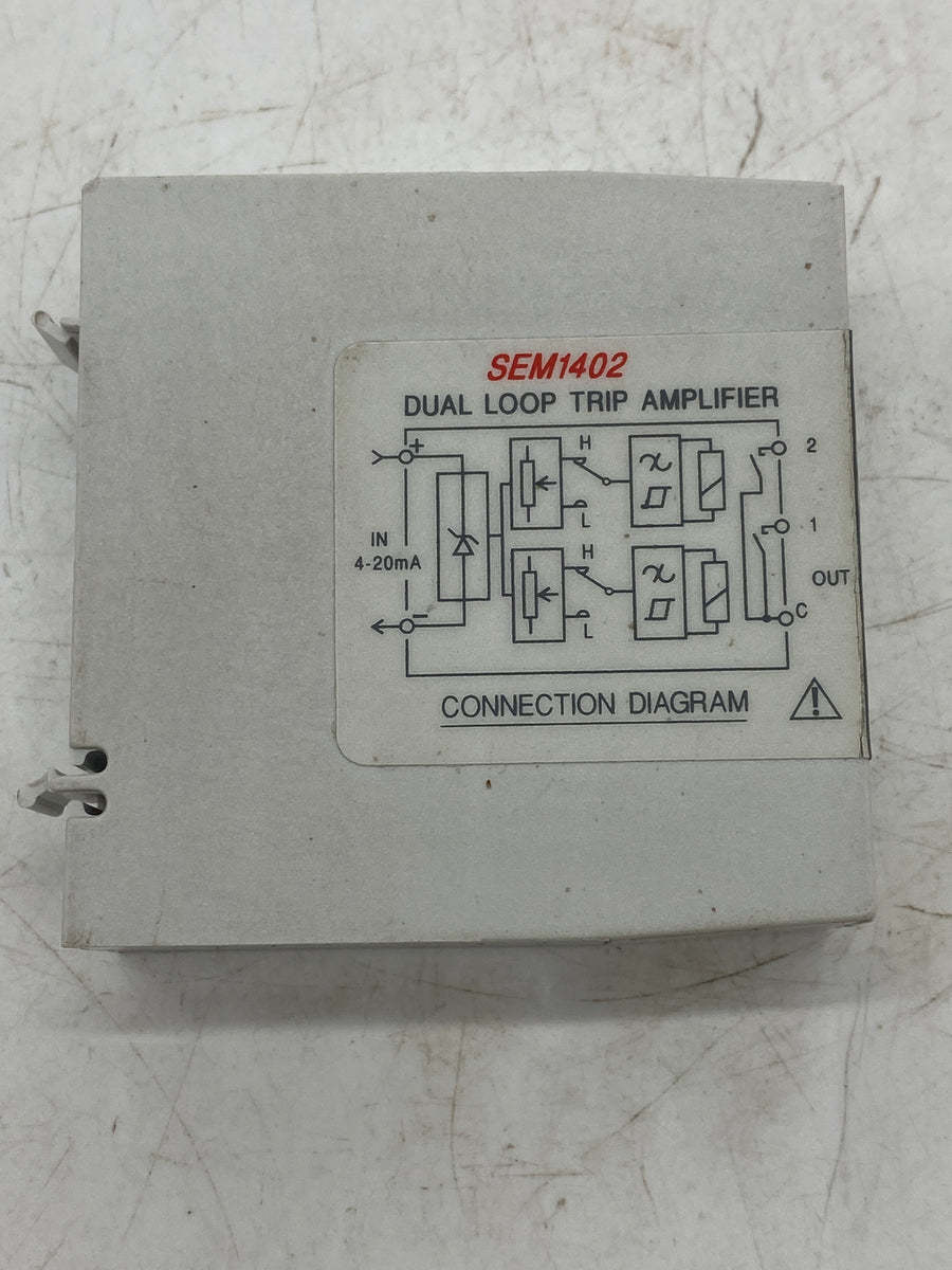 Status Instruments SEMI1402 Dual Loop Trip Amplifier (Used) – Gulf ...