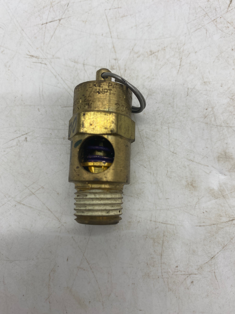 Conrader SRV250-1/4 100 SST Air Safety Valve with Soft Seat (No Box ...