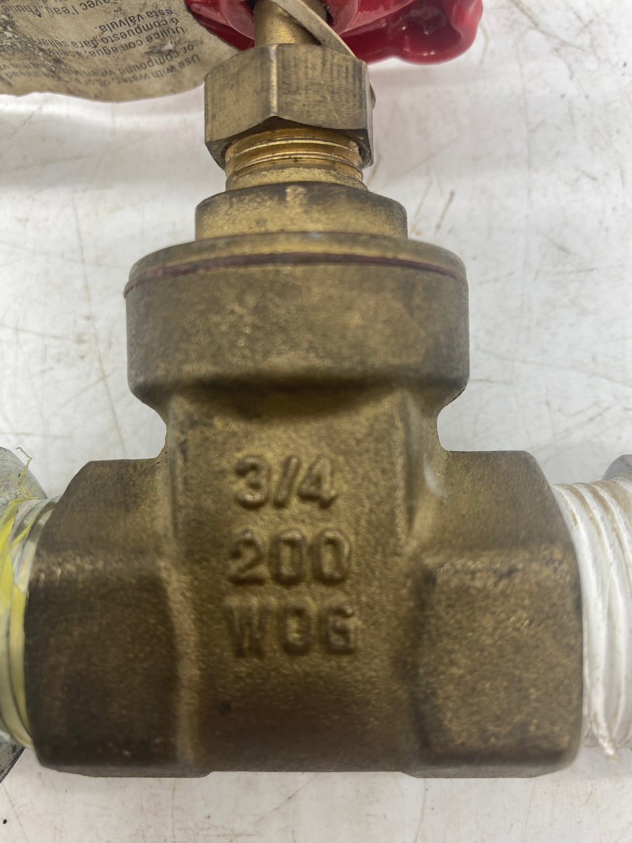 Dixon Quick Coupling Series N with 3/4" Mueller Gate Valve, *Lot of (3 ...
