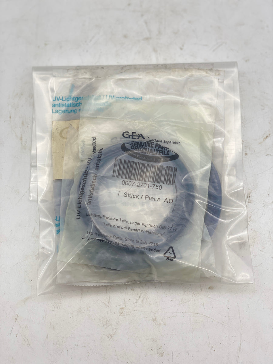 GEA Westfalia Separator O-Rings, Assorted Sizes-See Description *Lot o ...