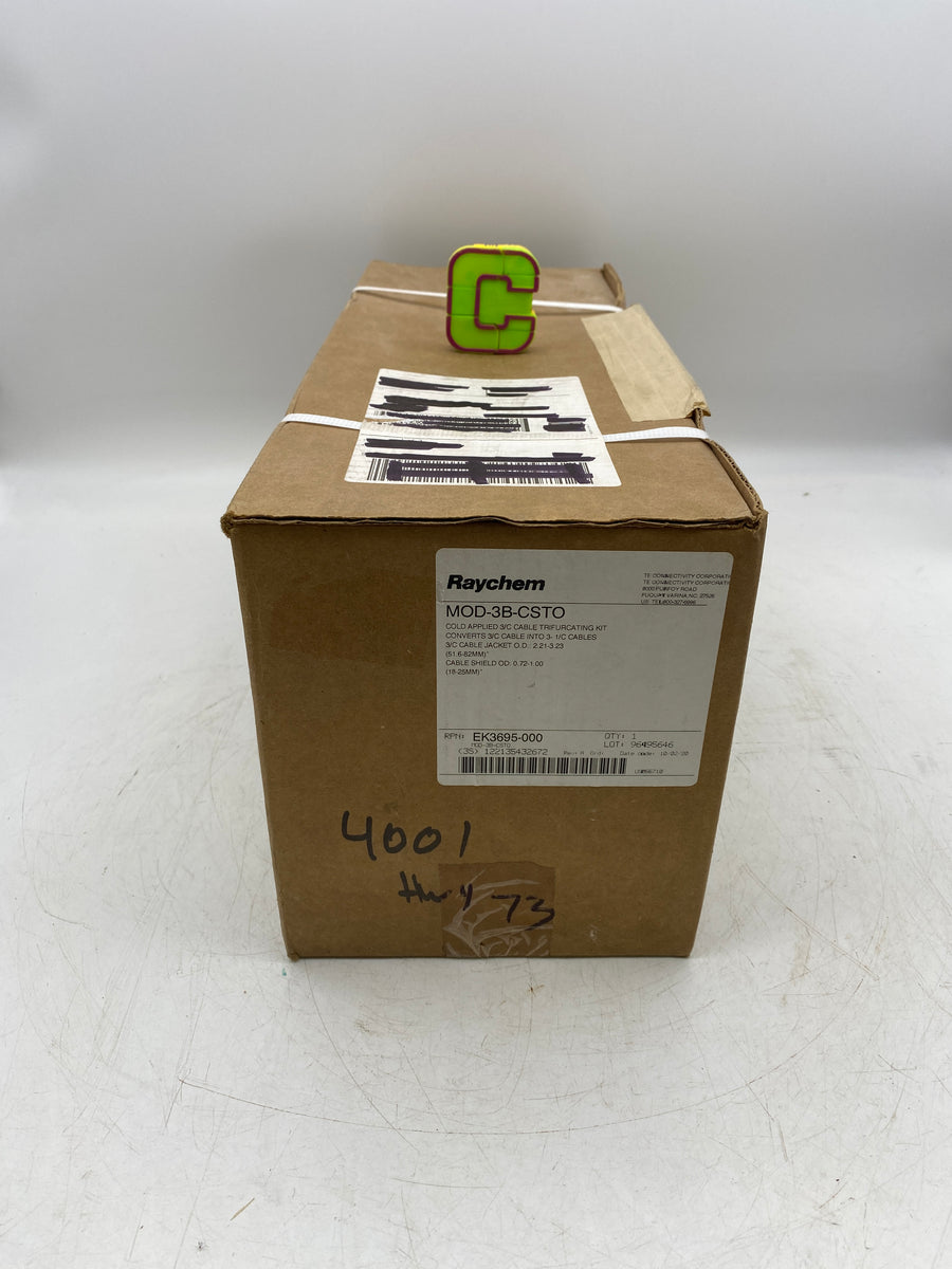 Raychem EK3695-000 MOD-3B-CSTO 3/C Cable Trifurcating Kit (New) – Gulf ...