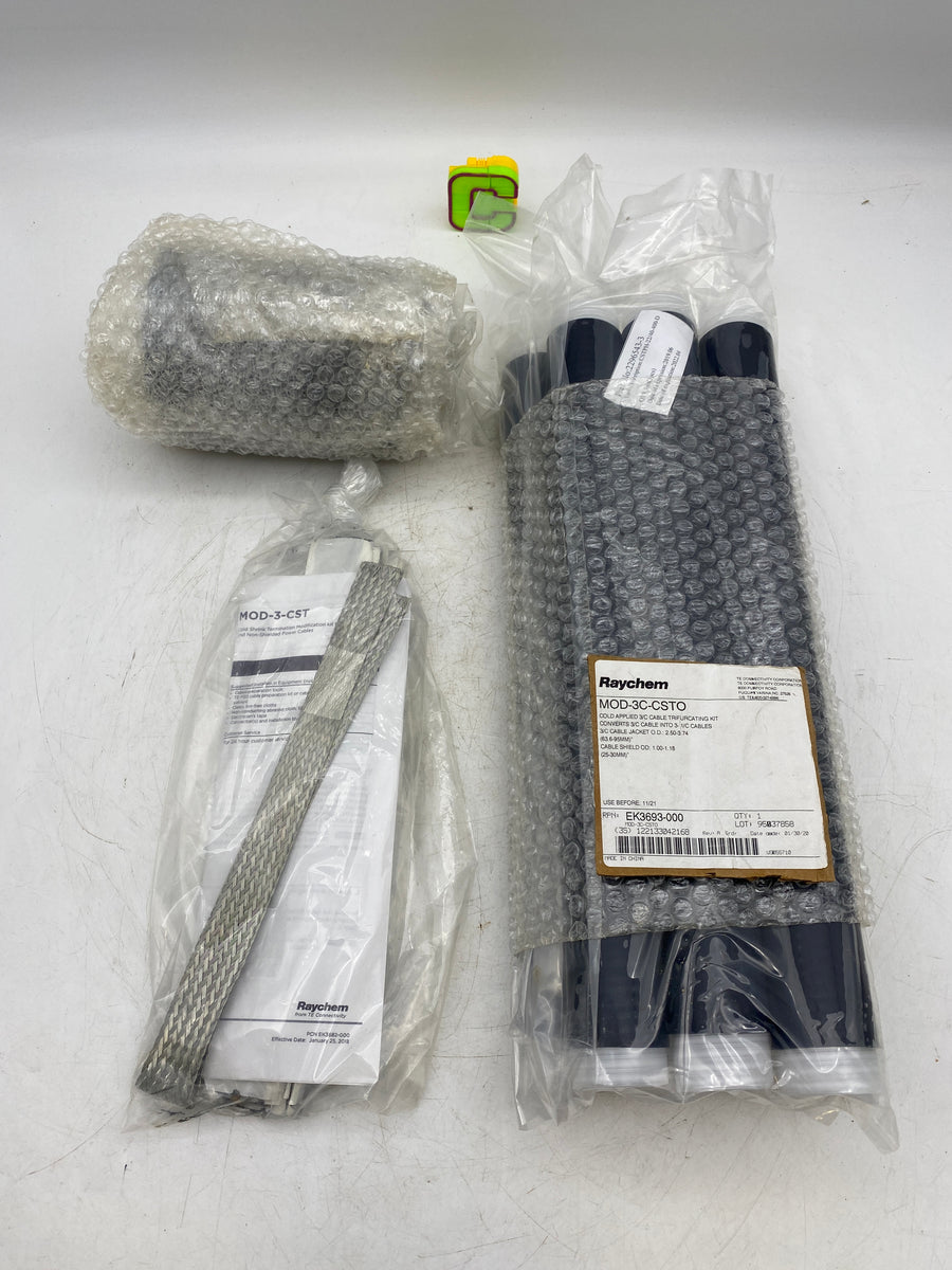 Raychem EK3693-000 MOD-3C-CSTO 3/C Cable Trifurcating Kit (No Box ...