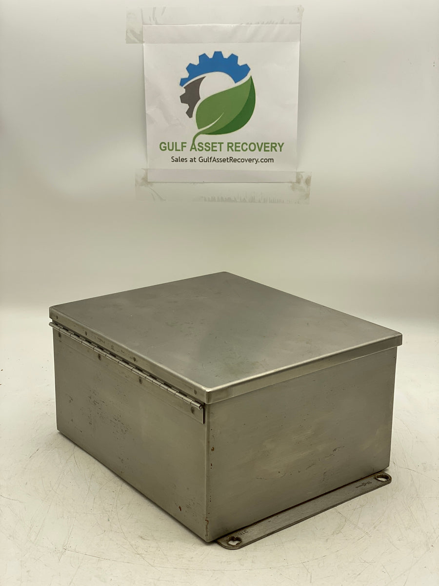 nVent-Hoffman A12106CHNFSS6 Type-4X Continuous Hinge Junction Box w/ C ...