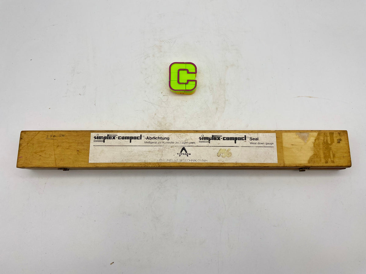 SKF Simplex-Compact Seal Wear Down Gauge (Used) – Gulf Asset Recovery