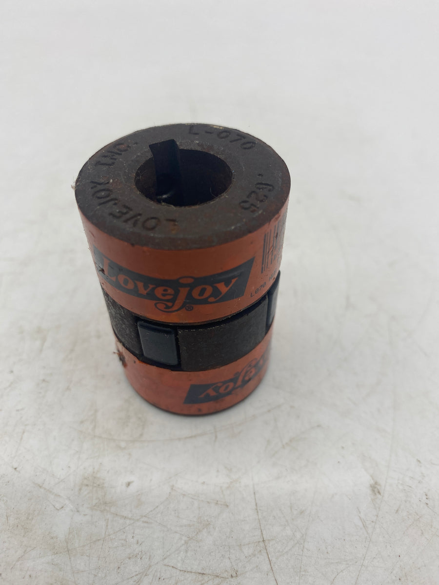 Lovejoy L070 Spider Jaw Coupling Complete Set w/ Insert, .625" X ,500 ...