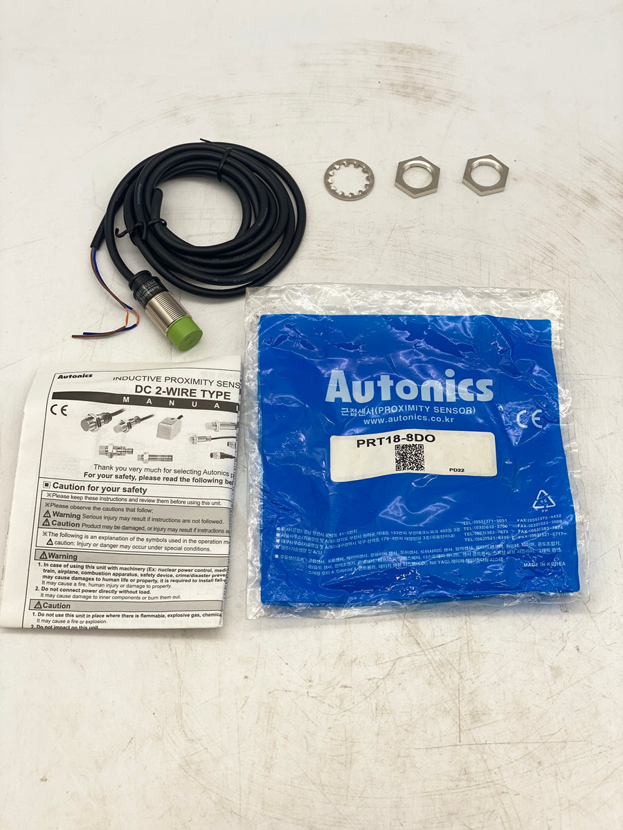 Autonics PRT18-8DO Proximity Sensor (New) – Gulf Asset Recovery